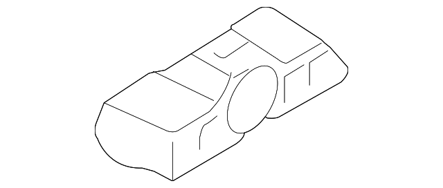 2008-2009 Porsche 911 Tire Pressure Monitoring System (TPMS) Sensor 997 ...