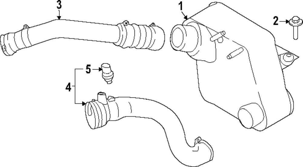 2023-2025 Ford | Inter-Cooler Hose | PC3Z-6C646-C | Walls' Ford Parts