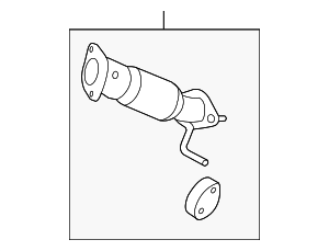 Genuine OEM Front Pipe Part# 28610-3X300 Fits 2011-2017 Hyundai: Up To ...