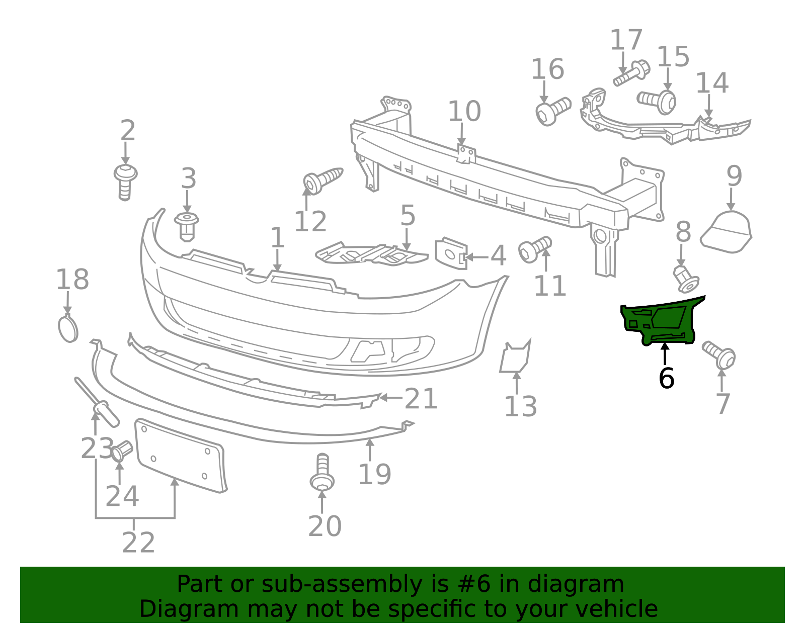2010-2014 Volkswagen OEM NEW 2010-2014 VW Volkswagen Jetta Golf Bumper ...