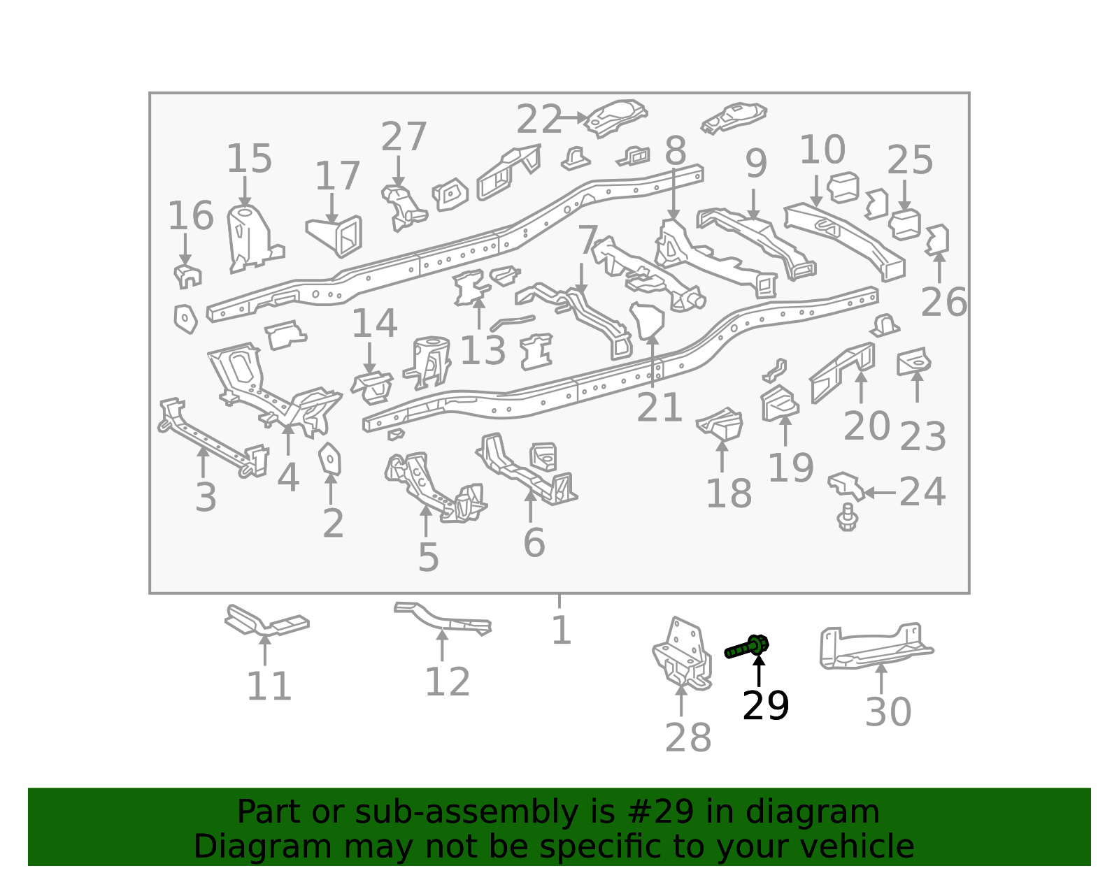 2003-2024 Toyota 4Runner Trailer Hitch Receiver Bolt 90119-12361 ...
