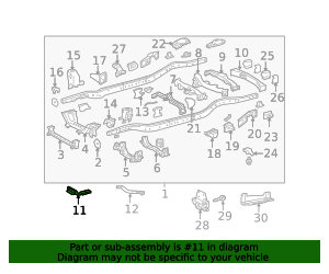 51403-60020 - High-Quality Chassis Frame Reinforcement for 2010-2024 ...