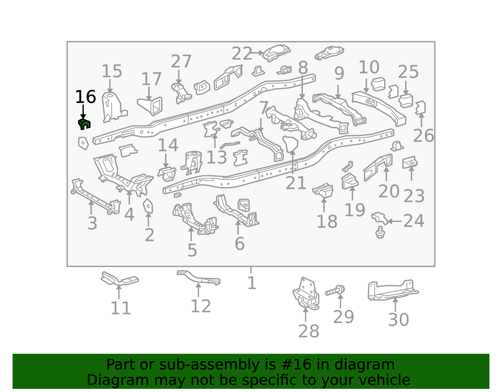 Mount Bracket 51701-60130 | OEM Parts Online