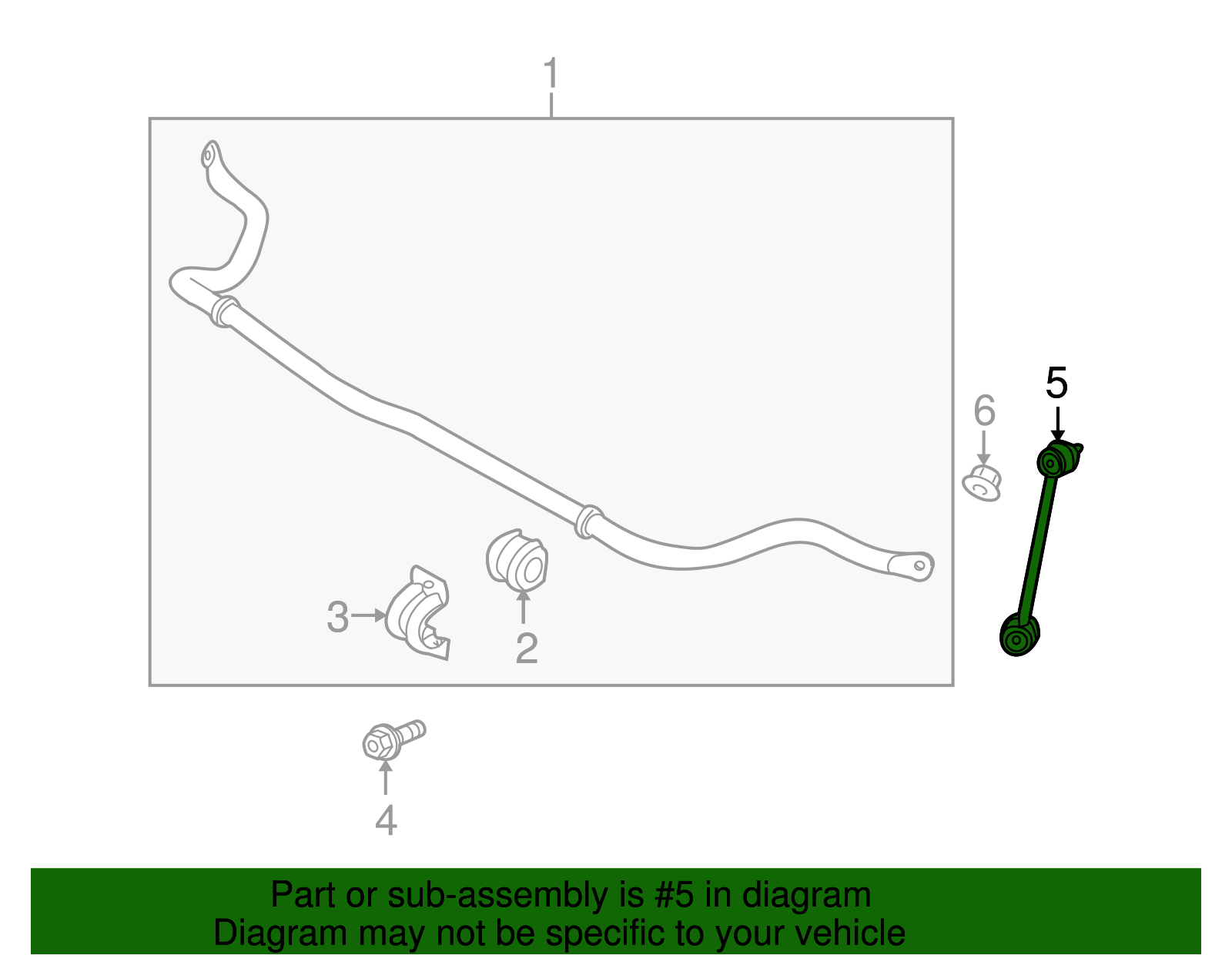 54840-2J000 - Stabilizer Link 2009 Kia Borrego | Kia.Parts Store