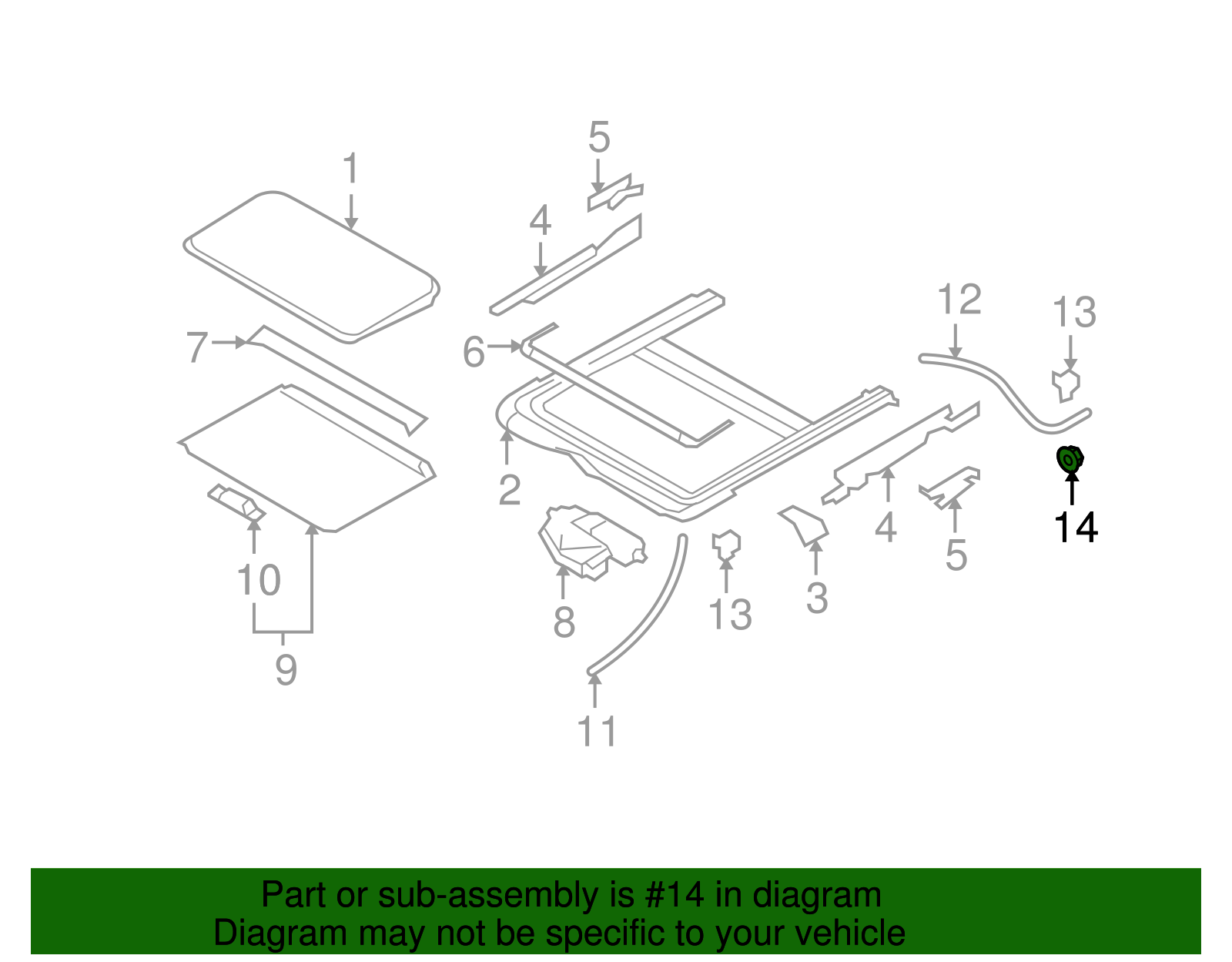 2007-2011 Nissan Versa Drain Hose Grommet 74816-VE200 | Melloy Nissan Parts