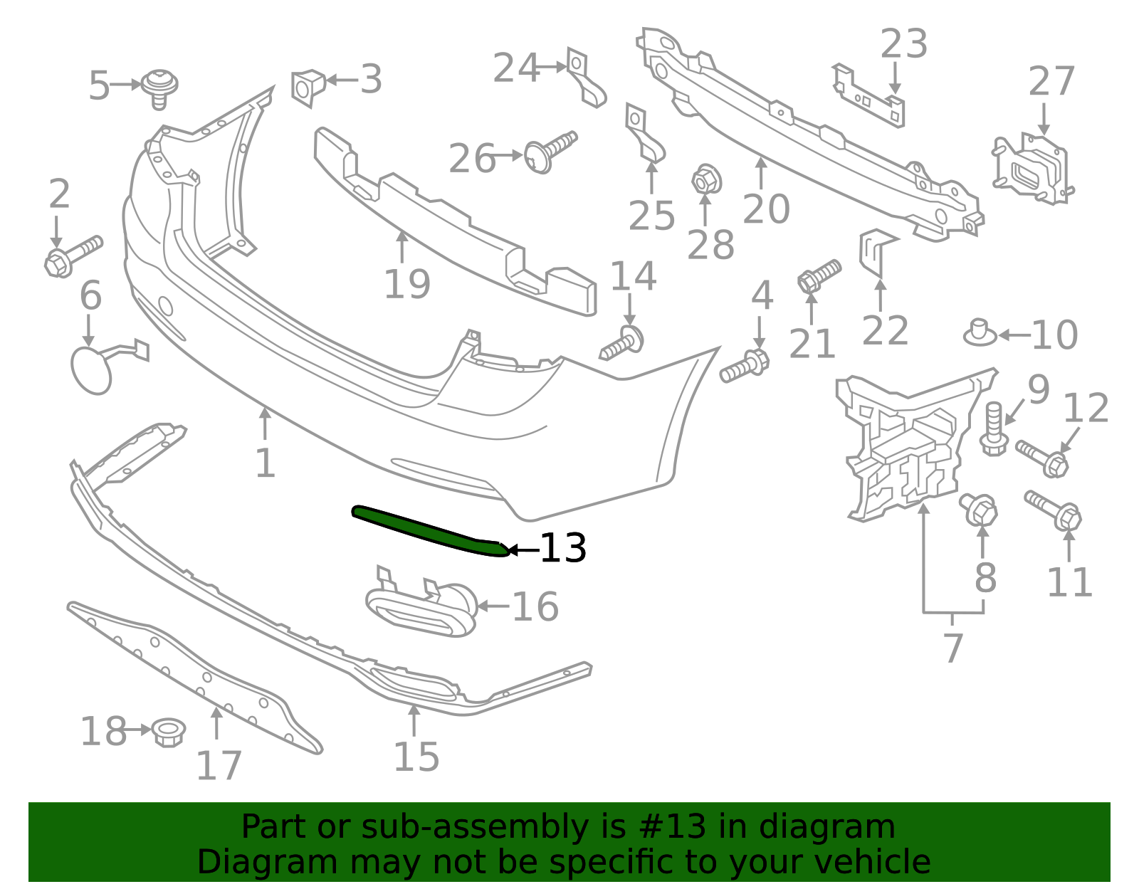2015-2020 Hyundai Reflector 92405-B1000 | QuirkParts