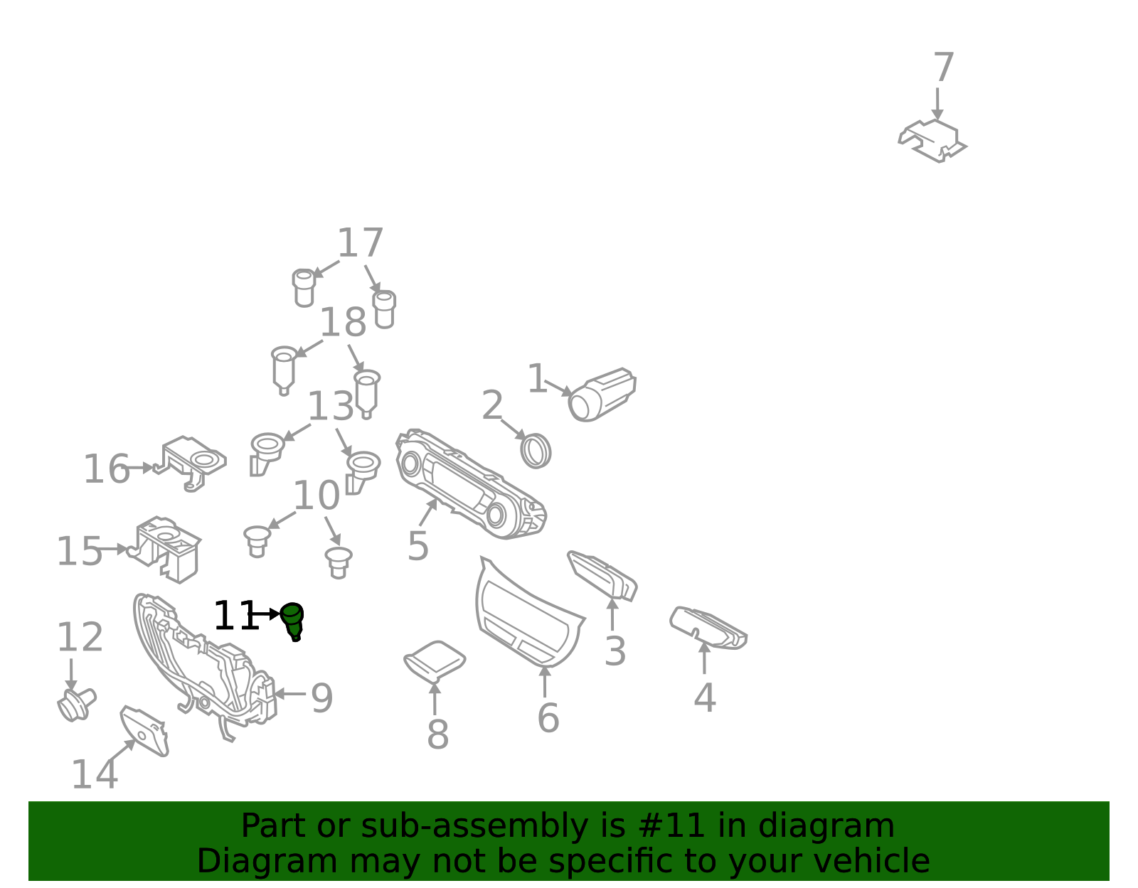 2013-2019 Ford | Power Outlet | CJ5Z-19N236-B | Walls' Ford Parts