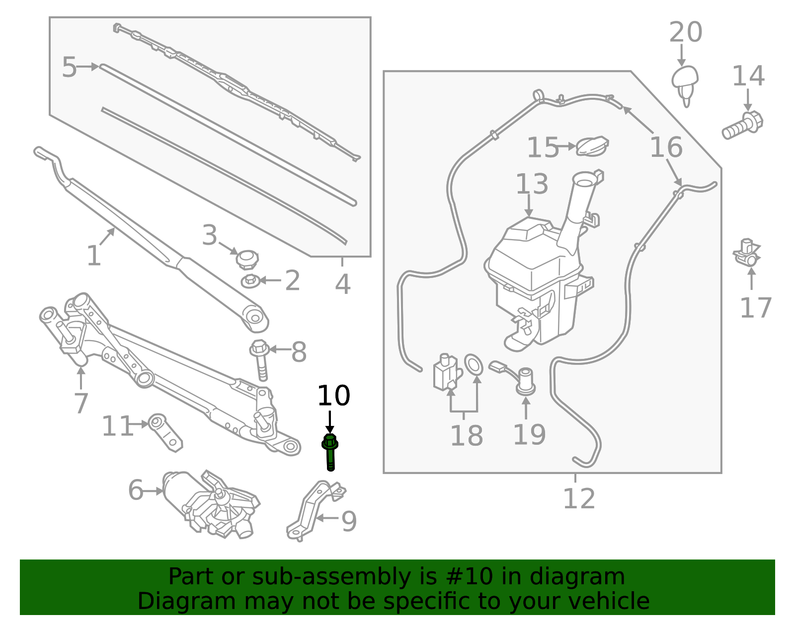 11251-06166B - Body B-Pillar Trim Panel Bolt 2008-2025 Kia | Kia.Parts ...