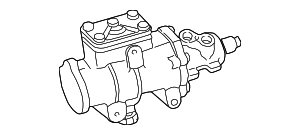 YC3Z-3504-ABRM - Steering Gear Box - 1999-2002 Ford | Lasco Auto Parts