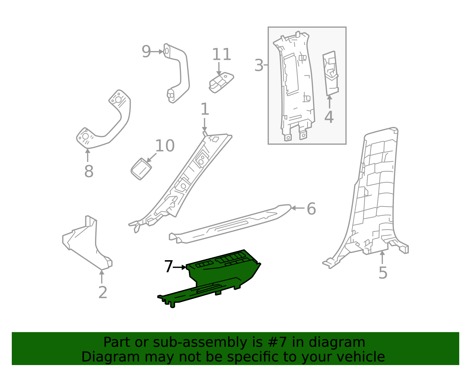 Door Sill Plate 67917-60250-C0 - Genuine Toyota Protection | AutoNation ...