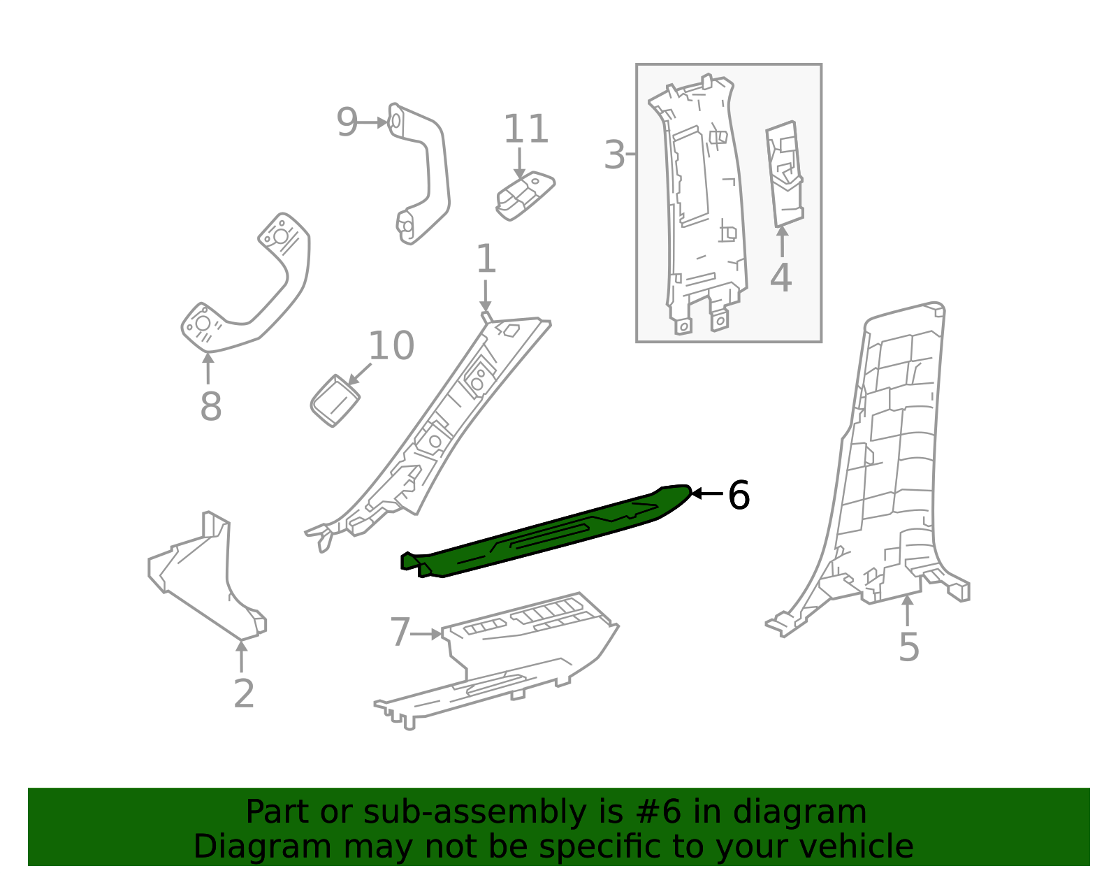 Door Sill Plate 67914-60270-C0 - Genuine Toyota Protection | AutoNation ...