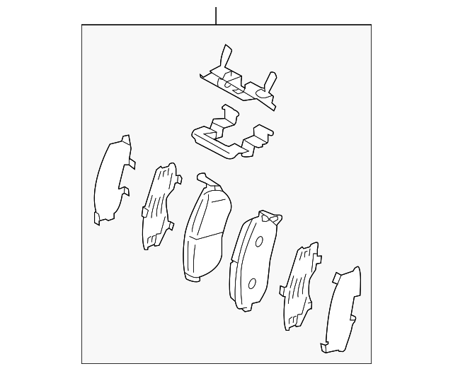 2014-2020 Subaru Brake Pads Front 26296FJ020 | Subaru Parts Quick