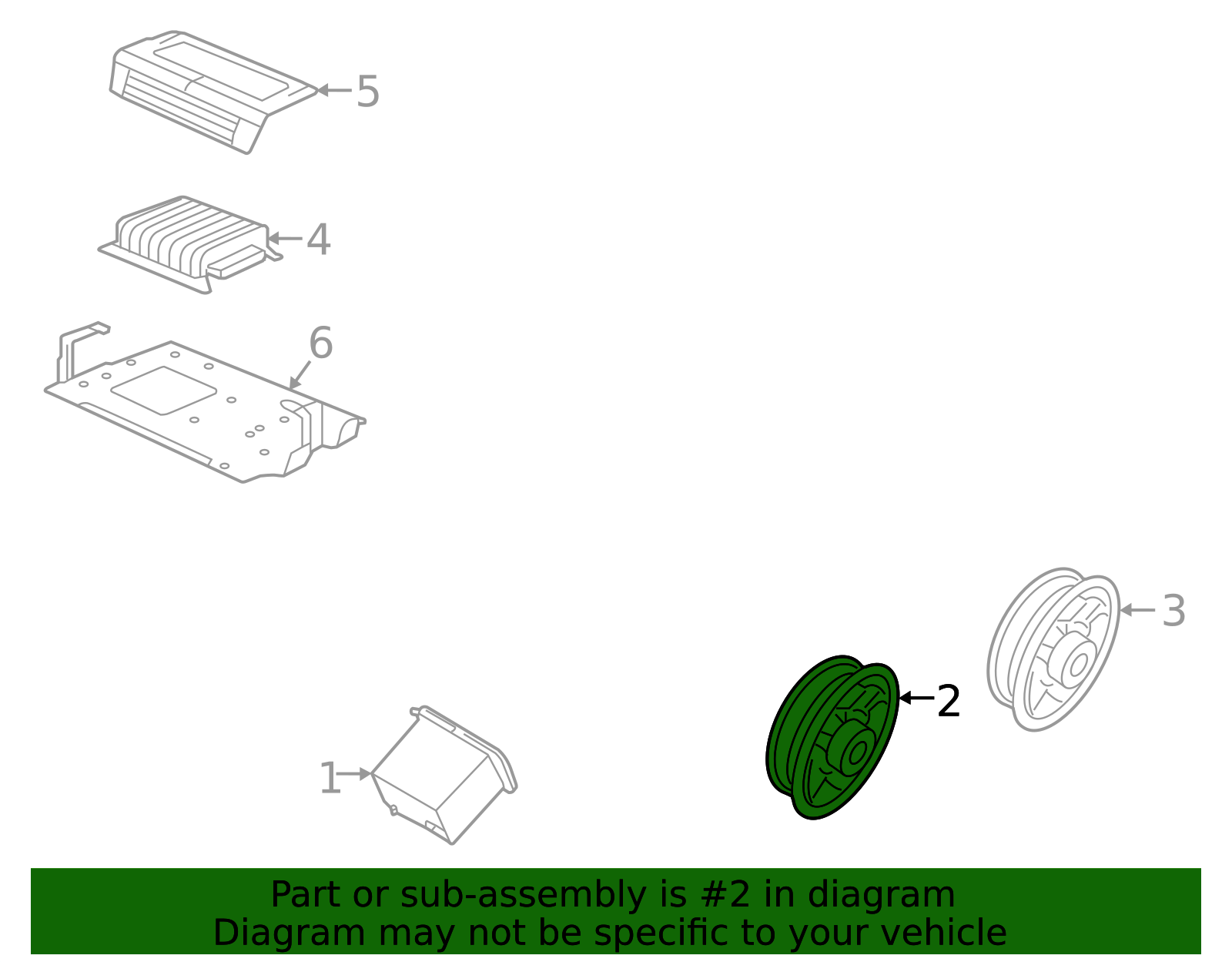 5C6-035-453-B - Front Dr Speaker - 2011-2022 Volkswagen | VW OEM Parts ...