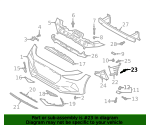 2007-2025 Hyundai Bumper Cover Rivet 14160-03133 | OEM Parts Online