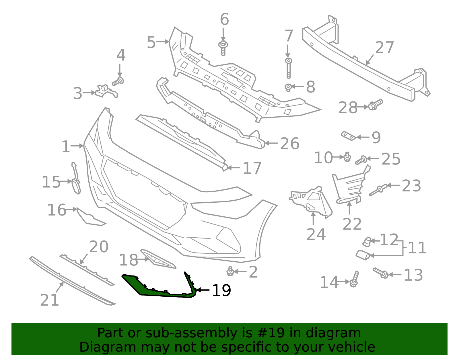 2019-2021 Genesis G70 Trim Molding 86563-G9010 | MotorMotor