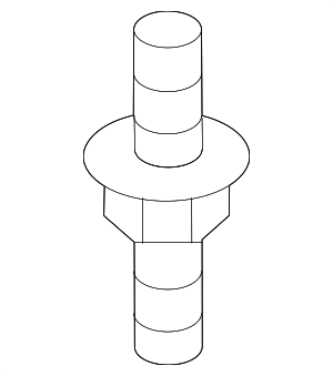 Genuine OEM Ford Part - Inter-Cooler Pipe Stud W703875-S442 | Genuine ...