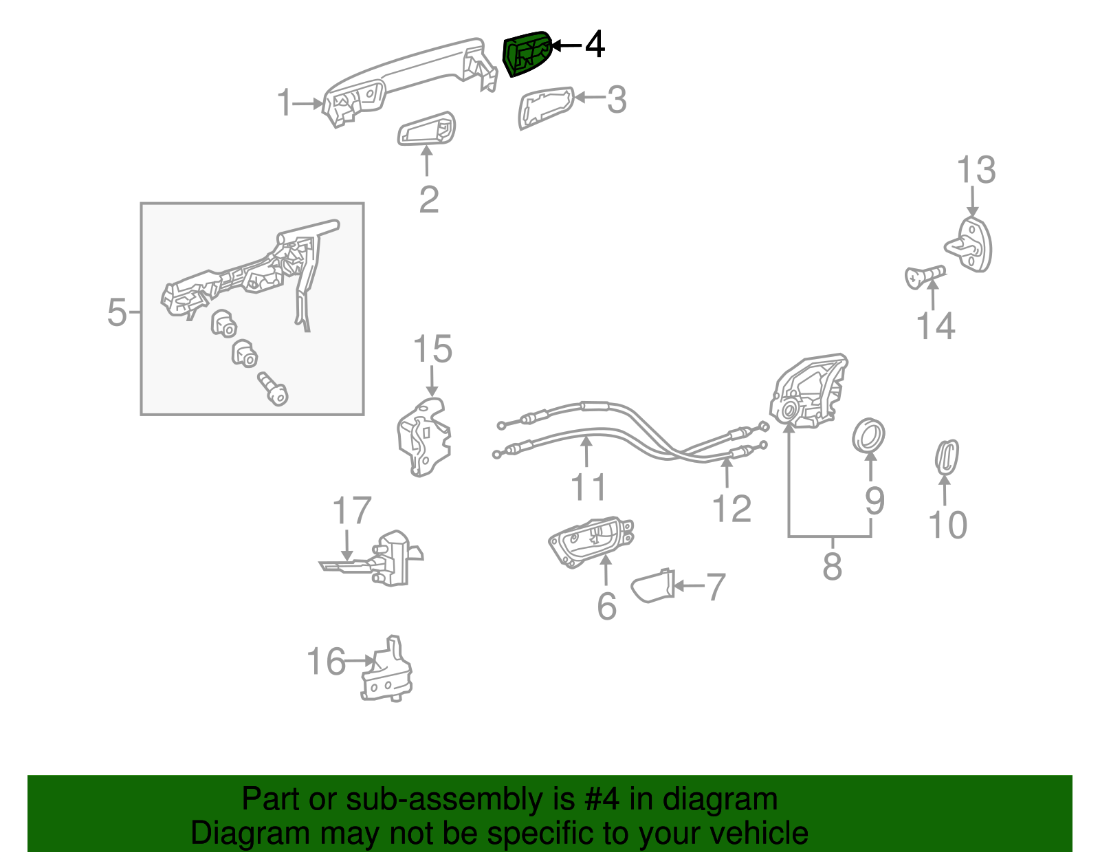 69250-60050-C1 - Cover - 2017-2020 Lexus GX460 | My L Parts