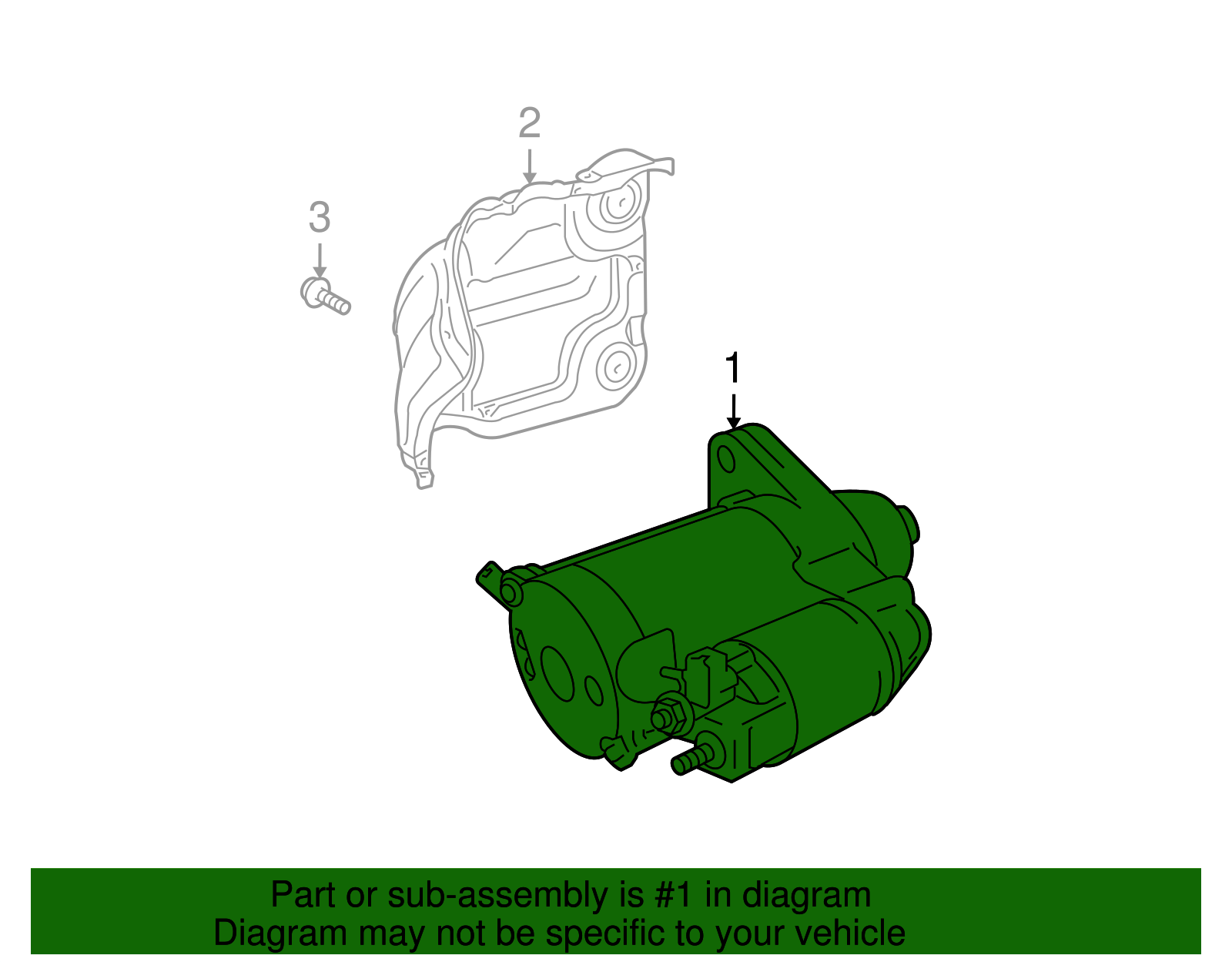 2010-2019 Toyota Starter Assembly 28100-38070 | Sparks Parts