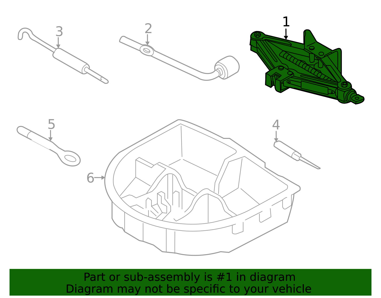 2011-2013 Hyundai Jack Assembly 09110-3X000 | MotorMotor