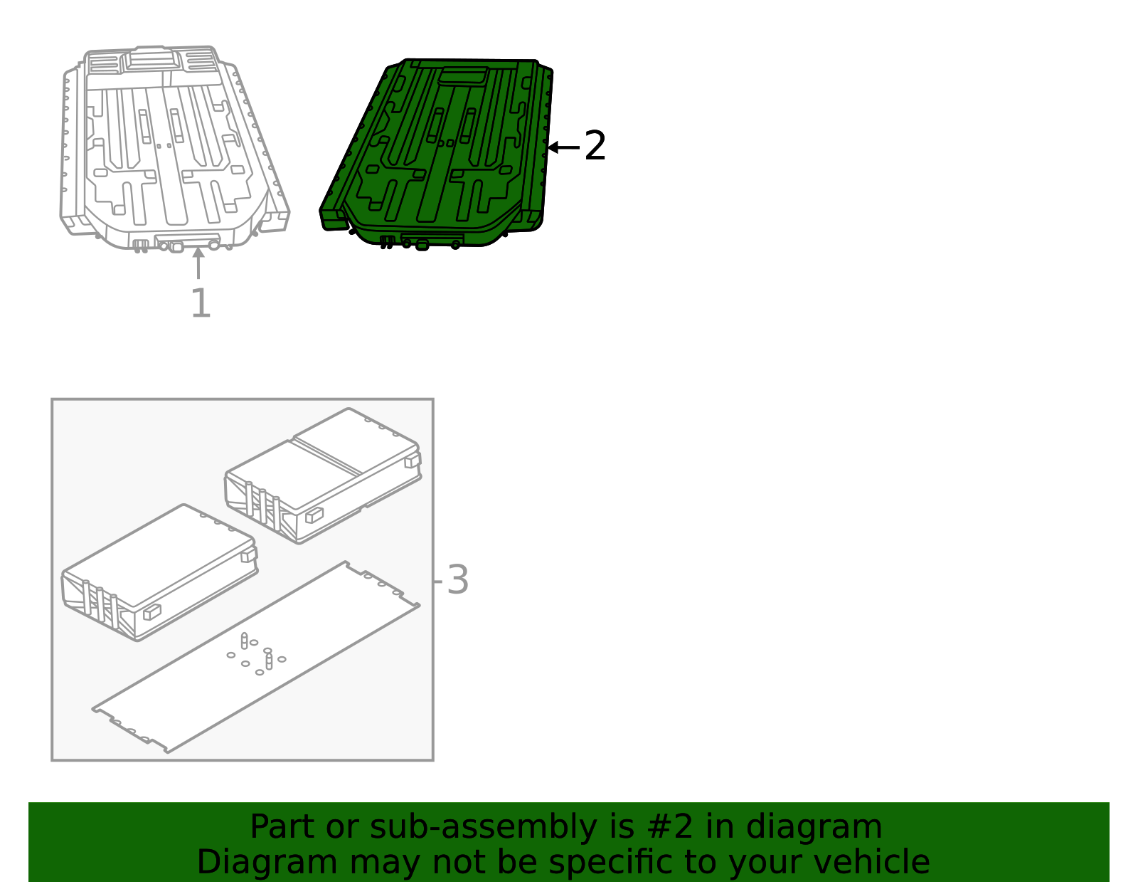 2022-2025 Ford Mustang Mach-E Drive Motor Battery Pack Assembly PJ9Z ...