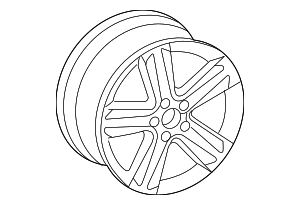 2013-2026 Audi Wheel, Alloy 4H0-601-025-AR | OEM Parts Online