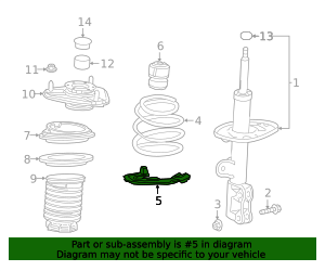 2018-2022 Toyota C-HR Insulator 48158-F4010 | OEM Parts Online