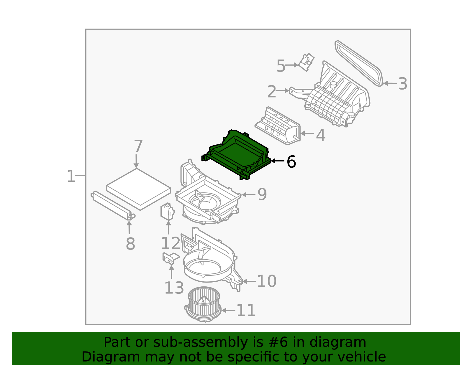 Hyundai - 97111-S8000 - Housing - 2020-2022 Hyundai Palisade | OEM ...