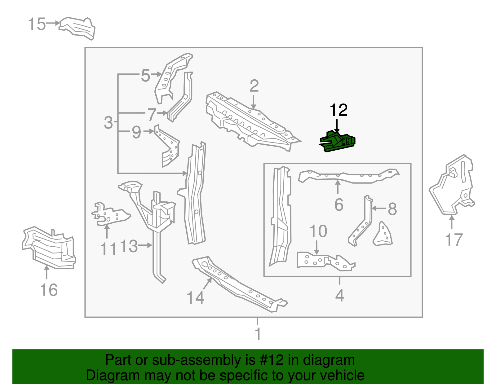 53036-0E010 - Lamp Bracket 2016-2019 Lexus | Longo Lexus Parts