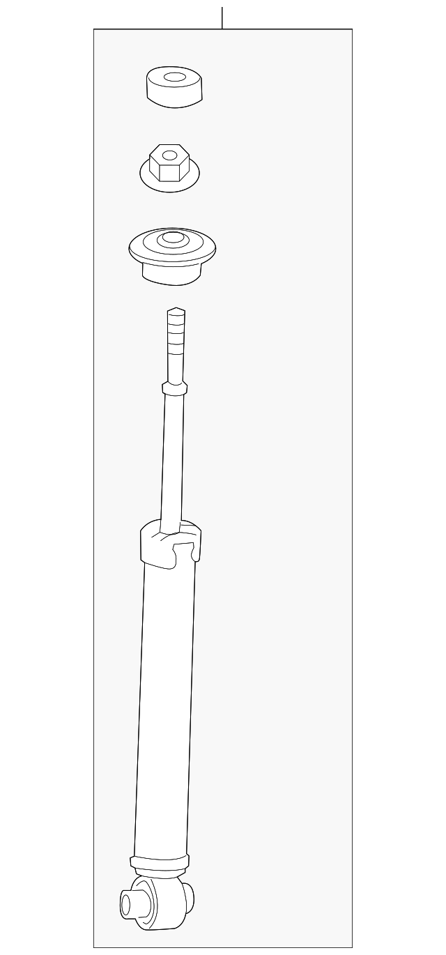 2015-2018 Lexus Shock Absorber 48530-80830 | OEM Parts Online