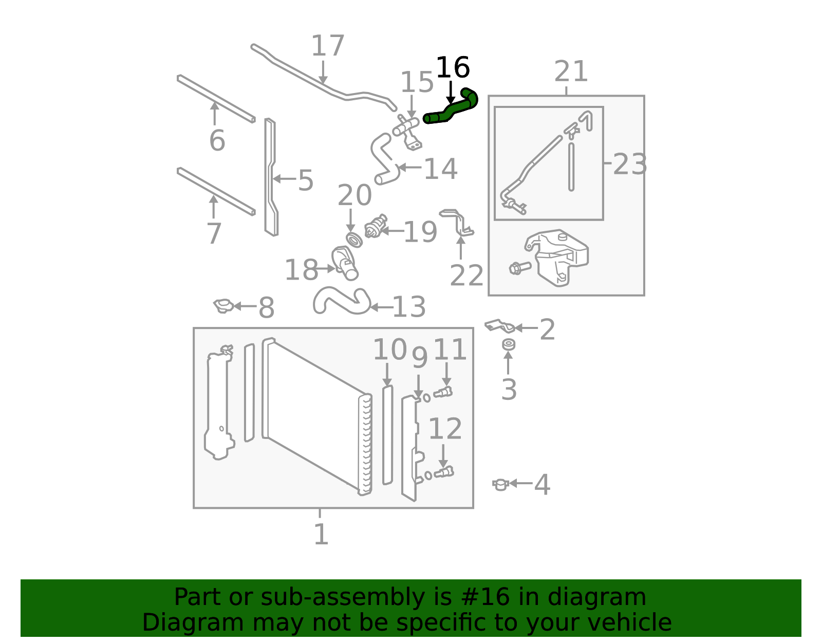 Heater Hose - Keep Cabin Warm with OEM Flow 87245-12E30 | AutoNation Parts