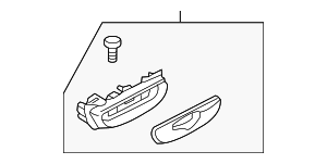 2018-2025 Volvo Handle, Inside 32237012 | TascaParts.com