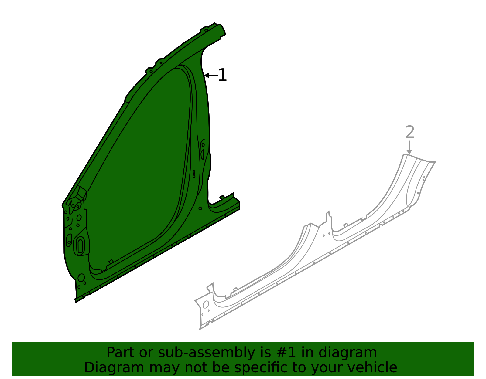 2020-2025 Ford Escape Aperture Panel lj6z78211a10a | TascaParts.com