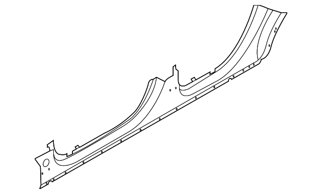 2020-2025 Ford Escape | Rocker Panel | LJ6Z-7810129-A | Walls' Ford Parts