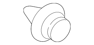 2013-2025 Ford Lower Molding Retainer W716352-S300 | OEM Parts Online