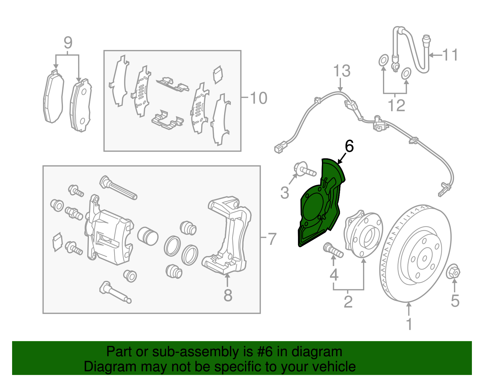 2013-2017 Mazda Splash Shield K011-33-261A | OEM Parts Online
