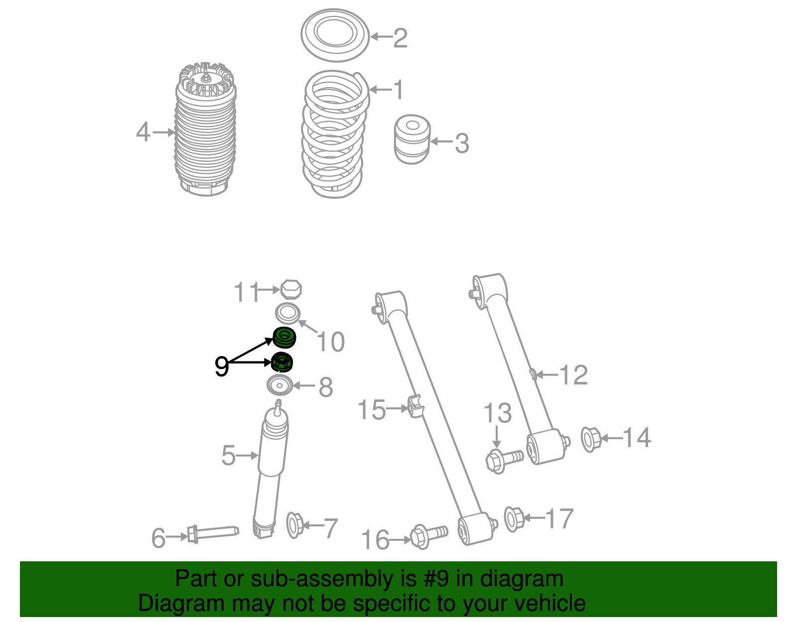 2013-2024 Ram Grommet 68157180AA | Mopar Parts Canada