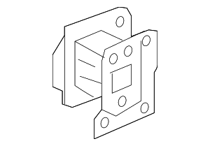 Genuine Toyota Reinforced Bracket part# 52016-0R020 for 2013-2018 ...