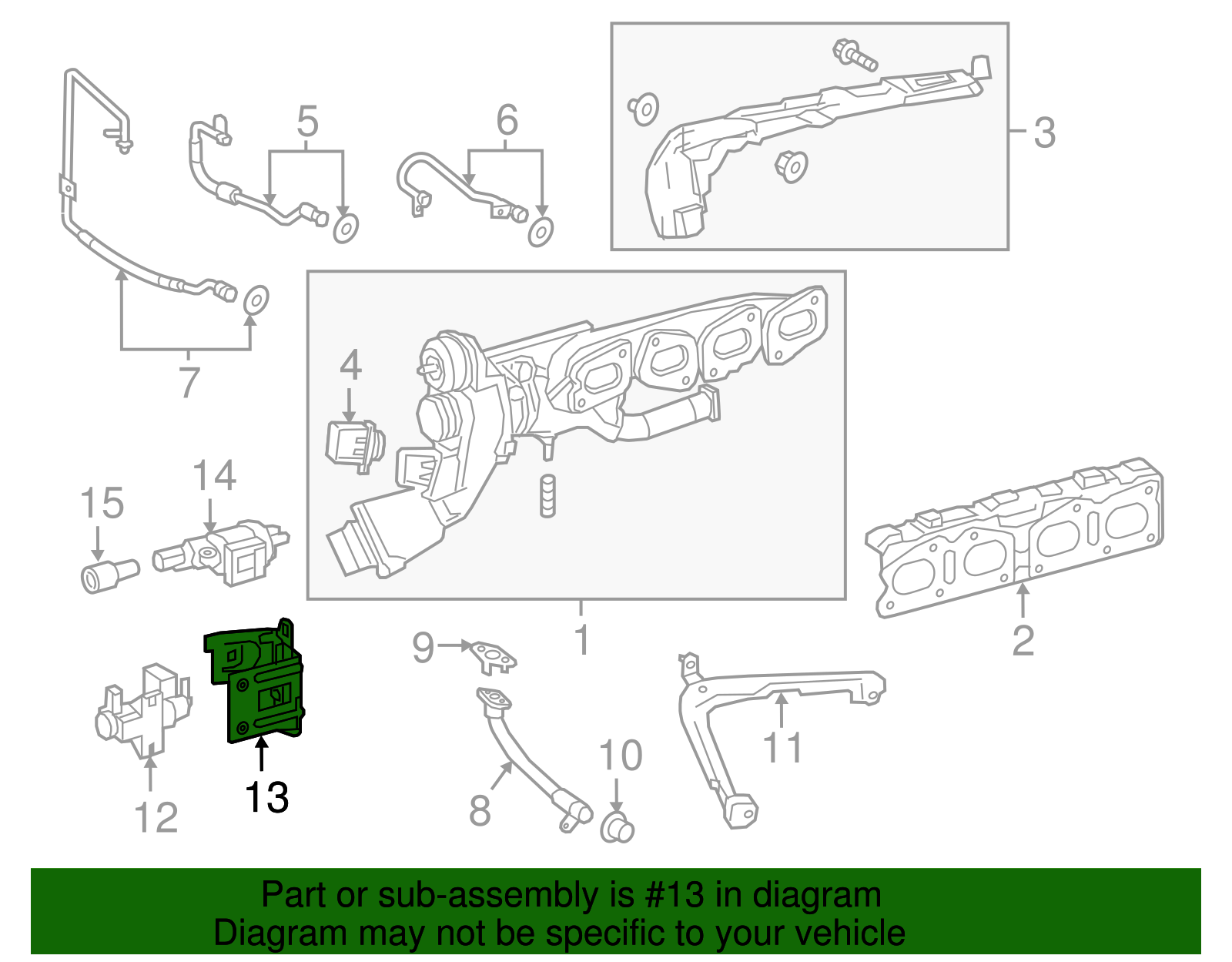 2016-2018 Infiniti Actuator Assembly Mount Bracket 14481-HG00A ...