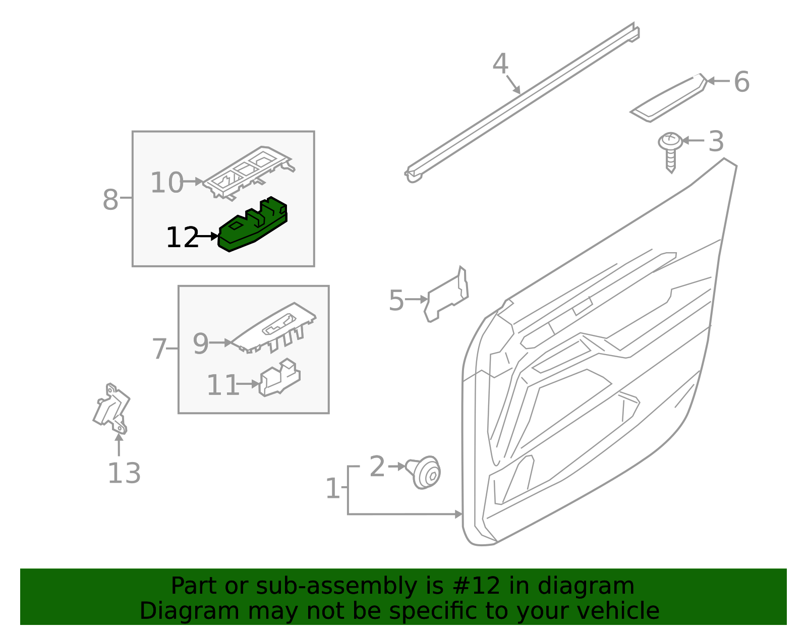 93571-S9100 - Window Switch Kia.Parts Store