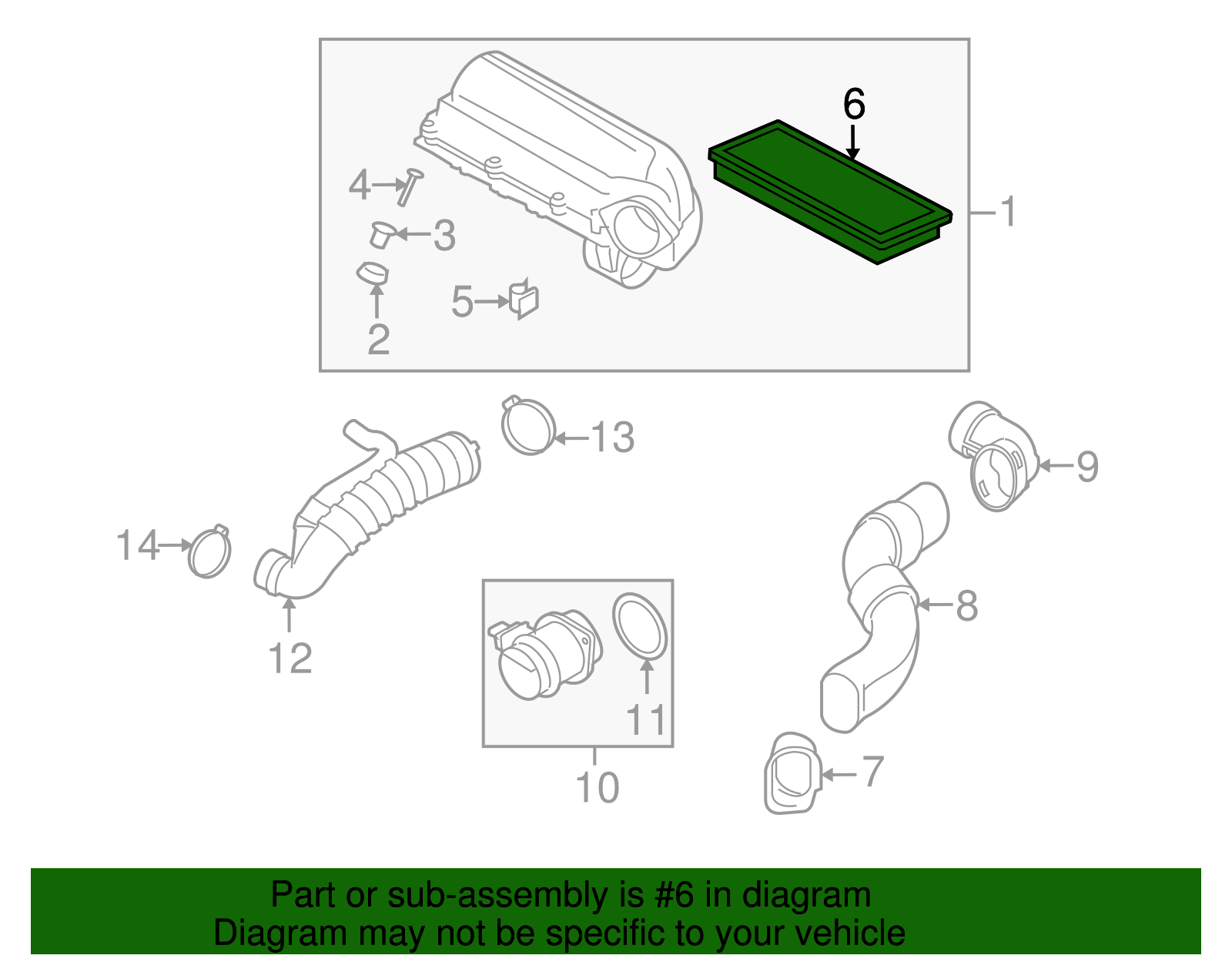 13-71-7-568-728 - Air Filter 2007-2016 Mini | Mini Parts Express