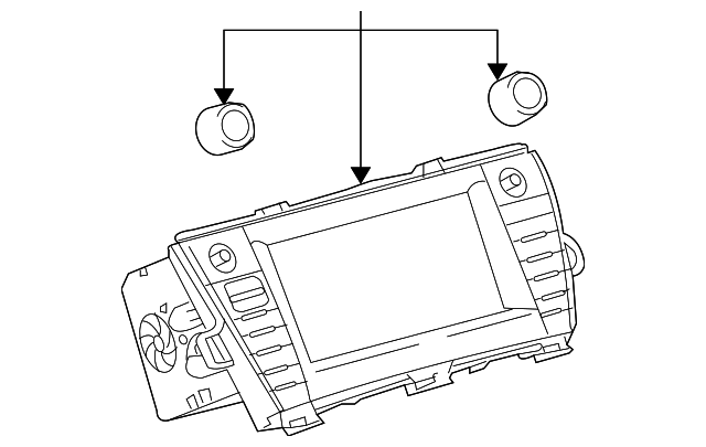 OEM 2012-2015 Toyota Prius Display Unit Part # 86804-47070 | Modern ...