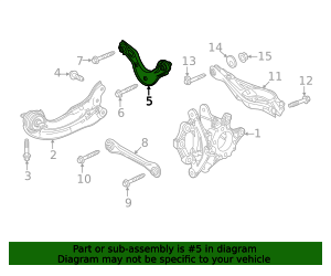 51360-T22-A10 - 2022-2025 Honda Civic - Suspension Control Arm ...