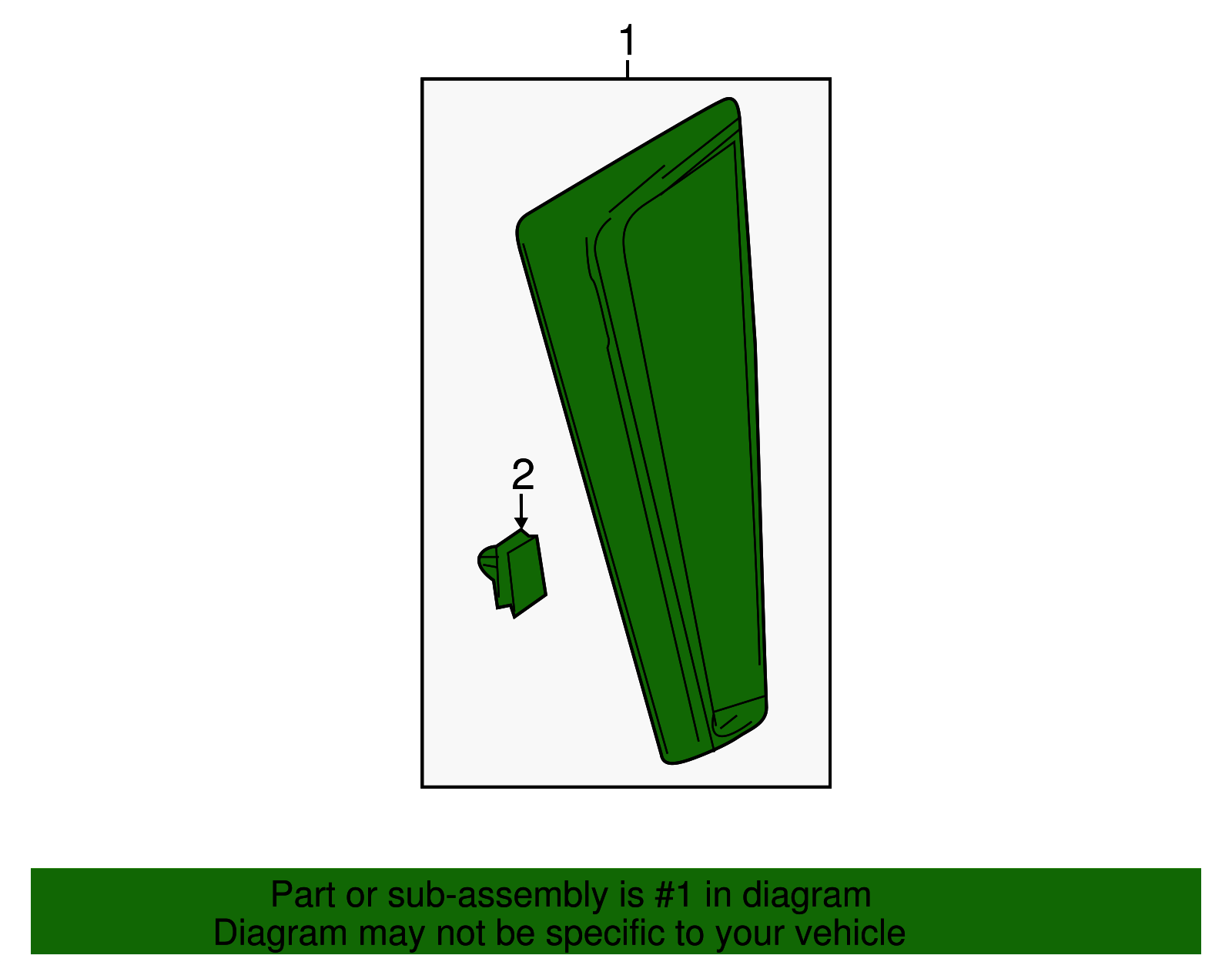 2013-2016 Cadillac SRX Passenger Side Tail Lamp 22966563 | Capital ...