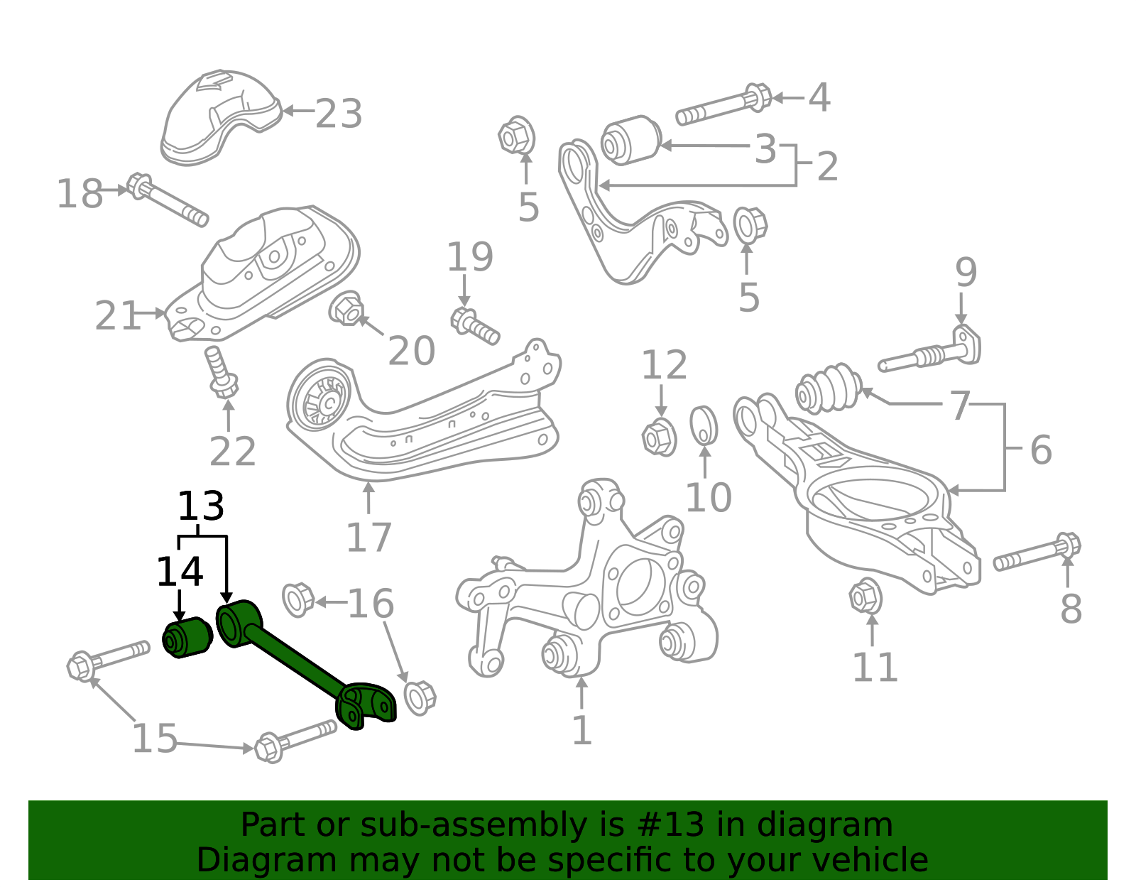 Genuine Official Toyota Link Rod part# 48710-47010 for 2016-2025 Toyota ...