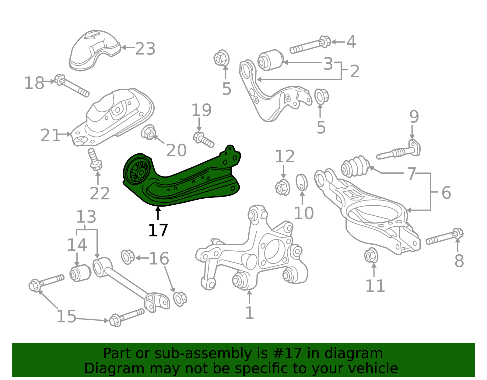 48780-02070 - Trailing Arm 2016-2026 Toyota | Longo Toyota Parts