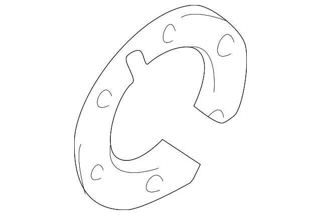 Genuine Toyota Oil Deflector Gasket part# 42443-30010 for 1995-2015 ...