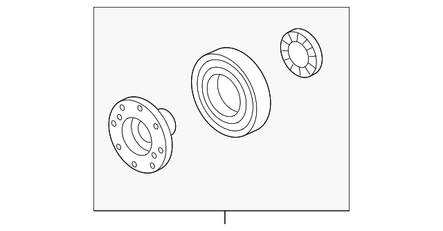 2011-2016 Ford | Drive Shaft Pinion Yoke | BC3Z-4851-A | Walls' Ford Parts