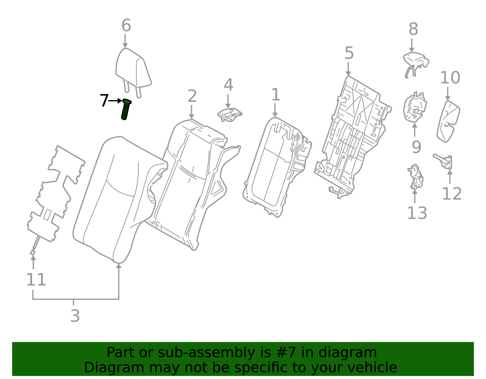Headrest Guide 71930-0R070-C0 - Support and Adjustment Restored ...