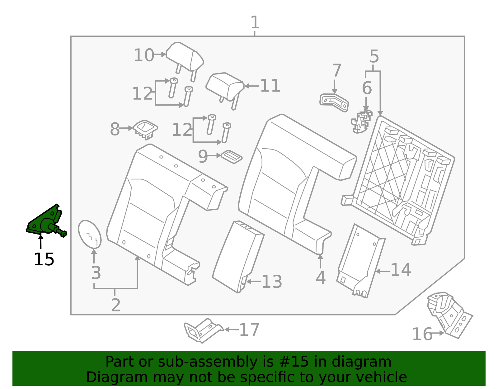 89752-G2000 - High-Quality Outer Bracket for 2017-2022 Hyundai Ioniq ...