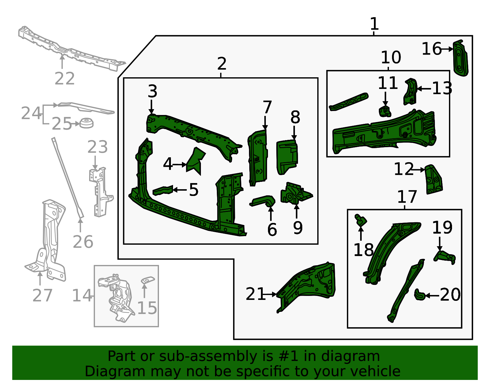 2021-2025 GM Support Assembly 86790625 | Capital Chevy Parts